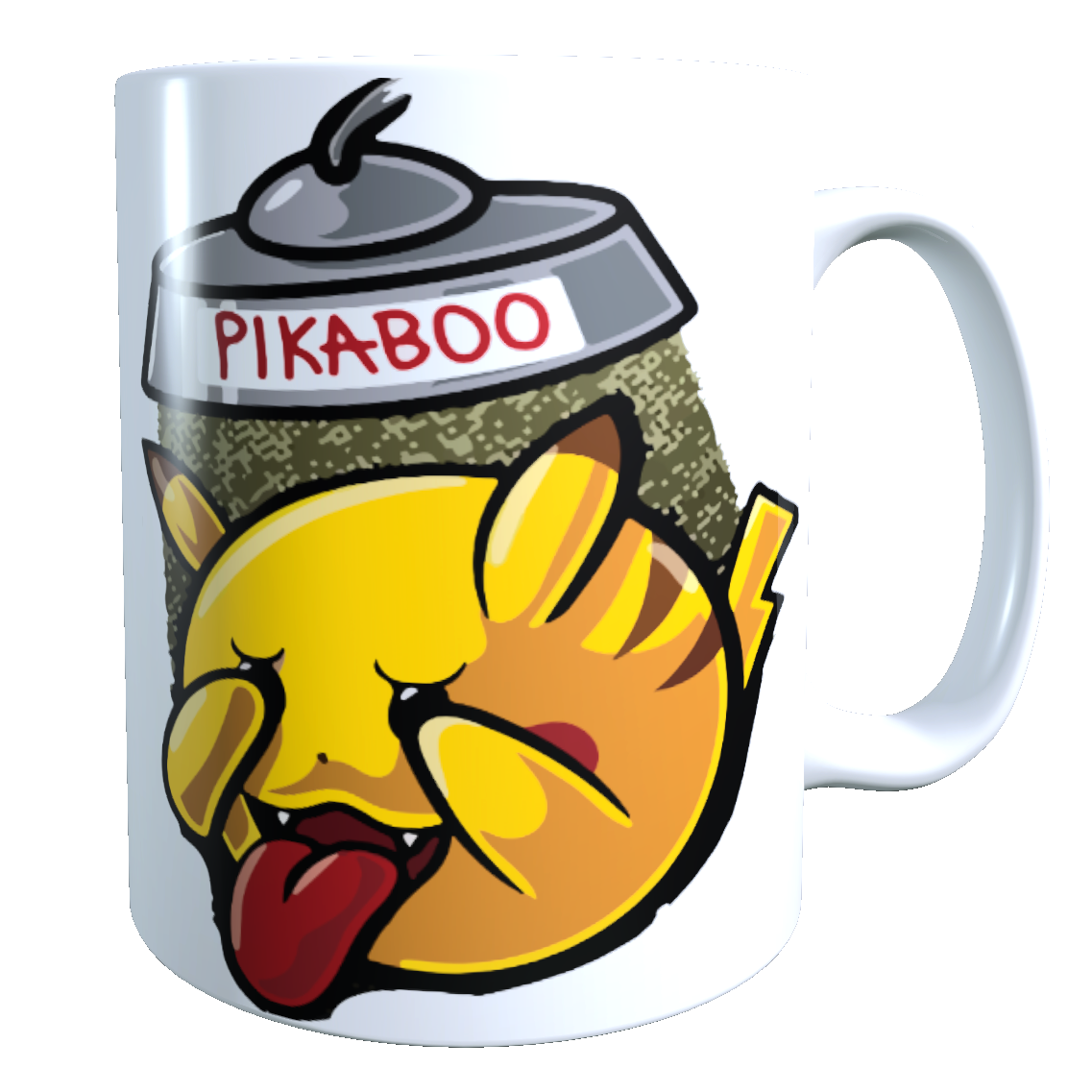 Taza - Tazón Pikachu - Boo (Super mario Bros - Pokemon) Pikaboo – Davapoly